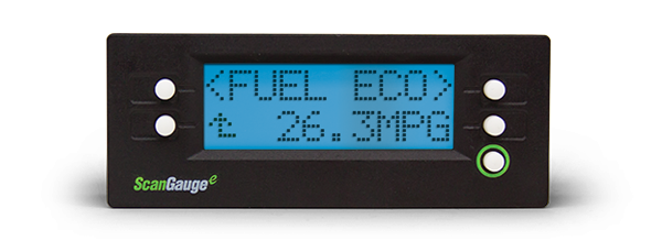 ScanGauge E Vehicle Fuel Gauge OBD2 Auto Scan Tool Trip Monitor